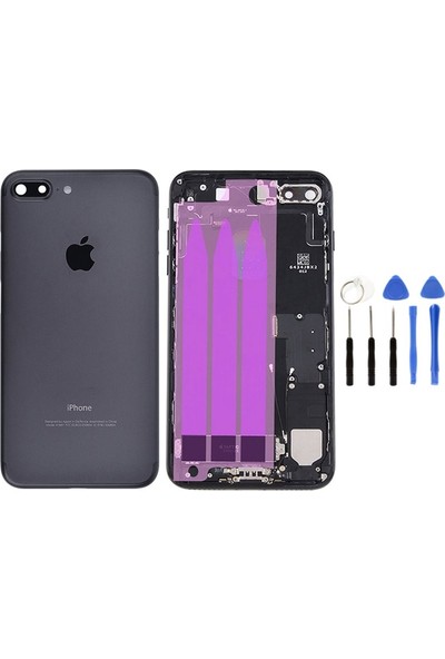 Eda Teknik iPhone 7 Plus Dolu Kasa Mat Siyah +Tamir Seti