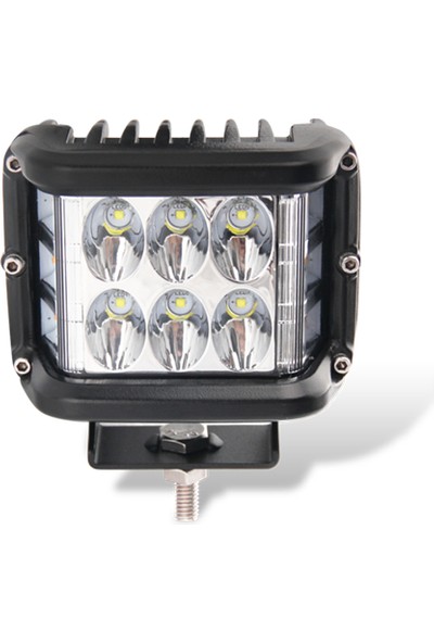 C9 Off Road 45 W 12 Led Beyaz Turuncu Çakarlı Kare Sis Farı Çalışma Lambası 10 cm C9 Off Road 45 W 12 Led Beyaz Turuncu Çakarlı Kare Sis Farı Çalışma Lambası 10 cm
