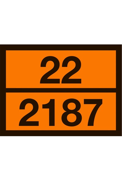 Badem10 Adr 22/2187 Karbondioksit Uyarı Levhası Alüminyum 40 x 30 cm Badem10 Adr 22/2187 Karbondioksit Uyarı Levhası Alüminyum 40 x 30 cm
