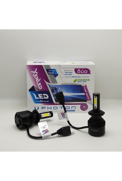 Photon H7 LED Xenon Oto Ampulü Photon Duo Photon H7 LED Xenon Oto Ampulü Photon Duo