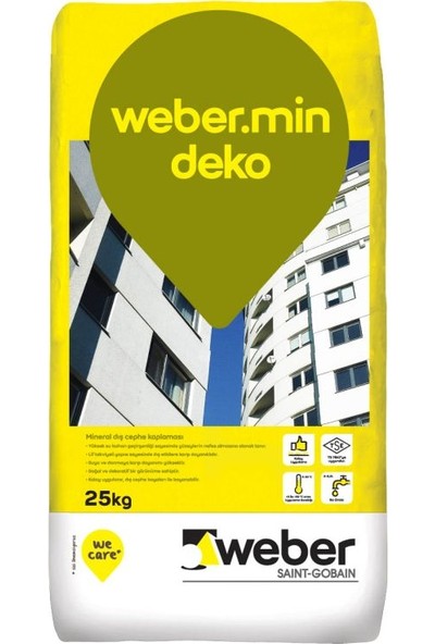 Weber Min Deko 25 kg Dekoratif Dıs Cephe Kaplama