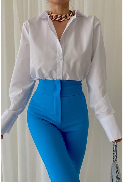 My Love Butik Poplin Salaş Gömlek