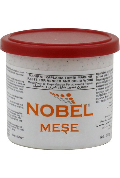 Nobel Çok Amaçlı Ahşap Mermer Parke Tamir Macunu 200 gr Nobel Çok Amaçlı Ahşap Mermer Parke Tamir Macunu 200 gr