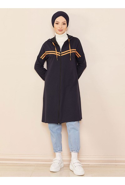 Tofisa Kapüşonlu Spor Kap - Lacivert - Tofisa Tofisa Kapüşonlu Spor Kap - Lacivert - Tofisa