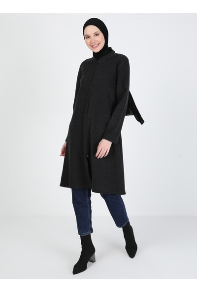 Zenane Boydan Fermuarlı Kap - Siyah - Zenane Zenane Boydan Fermuarlı Kap - Siyah - Zenane