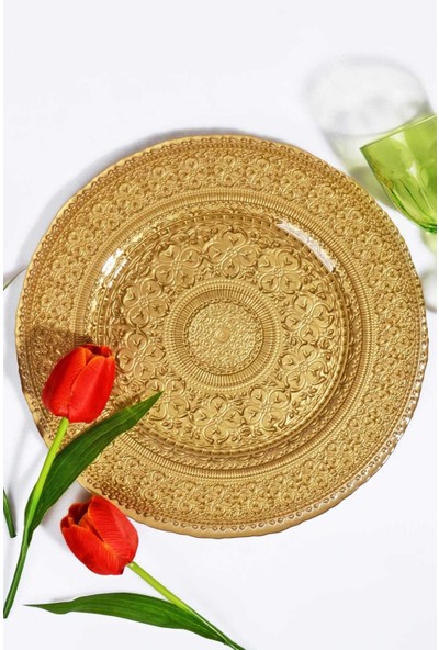 Üzüm Yaprağı 2 Adet Özel Tasarım Lüx Cam Supla