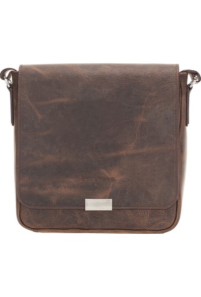 Bouletta Calisto Deri Postacı Çanta G6 Kahve