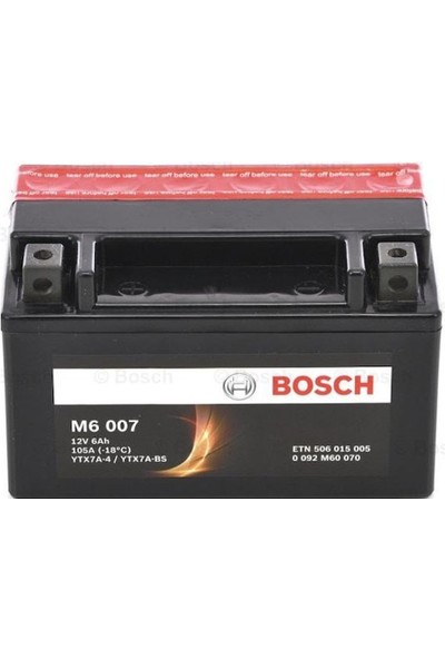 Bosch YTX7A-BS Motosiklet Aküsü Bosch YTX7A-BS Motosiklet Aküsü