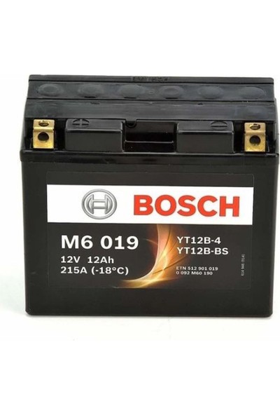 Bosch YT12B-BS Motosiklet Aküsü Bosch YT12B-BS Motosiklet Aküsü