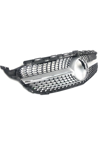 Auto GP Mercedes W205 Diamond Ön Panjur Izgara Siyah 2019+