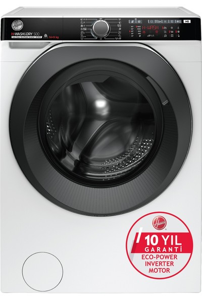 Hoover HDPD 4149AMBC/1-S 14 kg Yıkama 9 kg Kurutma Wi-Fi + Bluetooth Bağlantılı 1400 Devir Çamaşır Makinesi Hoover HDPD 4149AMBC/1-S 14 kg Yıkama 9 kg Kurutma Wi-Fi + Bluetooth Bağlantılı 1400 Devir Çamaşır Makinesi