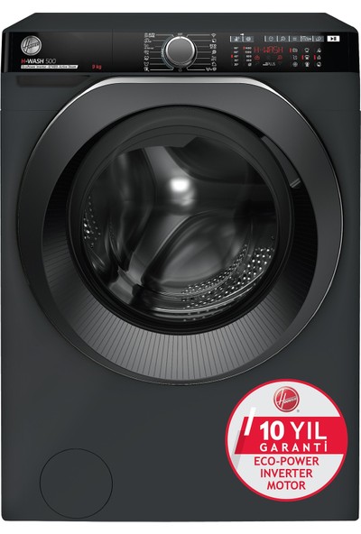 Hoover HWP 49AMBCR/1-S 9 kg Wi-Fi Bluetooth Bağlantılı 1400 Devir Çamaşır Makinesi Hoover HWP 49AMBCR/1-S 9 kg Wi-Fi Bluetooth Bağlantılı 1400 Devir Çamaşır Makinesi