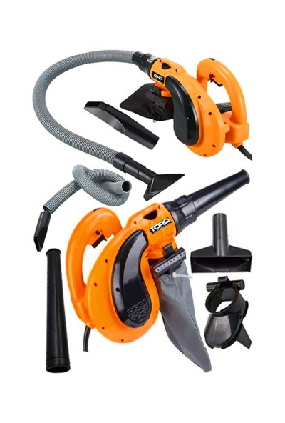 Torq Power Amerikan Süper Güç Devir Ayarlı 4500 W Elektrikli Hava Körüğü Üfleme ve Emme Özellikli Torq Power Amerikan Süper Güç Devir Ayarlı 4500 W Elektrikli Hava Körüğü Üfleme ve Emme Özellikli