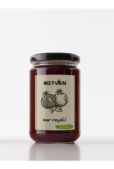Meyvan Doğal Nar Reçeli 1 kg