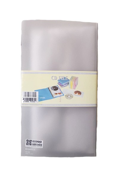 Comix Gri Renk 48 Li CD Saklama Organizeri