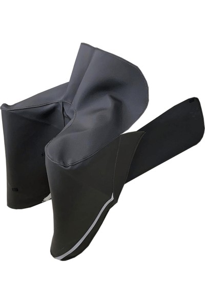 Larimar Motosiklet Diz Örtüsü - Vitesli Motorlar Için Reflektörlü Diz Rüzgar Örtüsü