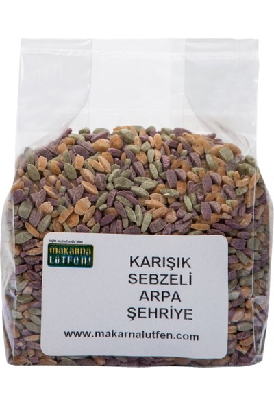 Karışık Sebzeli Arpa Şehriye (250 Gram)