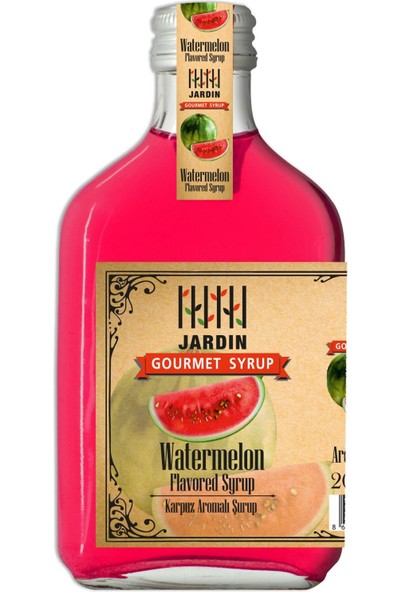 Jardin Karpuz Aromalı Şurup 200 ml Jardin Karpuz Aromalı Şurup 200 ml