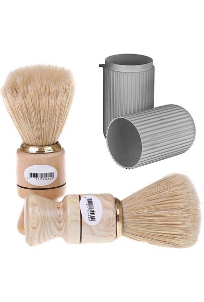 Transformacion Faux Ahşap Saplı Kutulu Tıraş Fırçası 715576