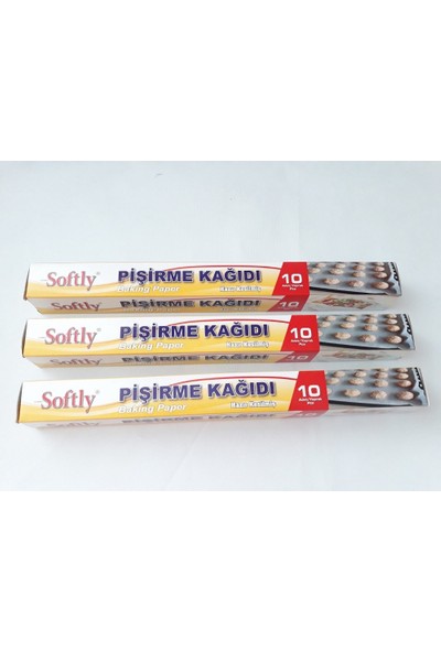 Softly Pişirme Kağıdı 3'lü