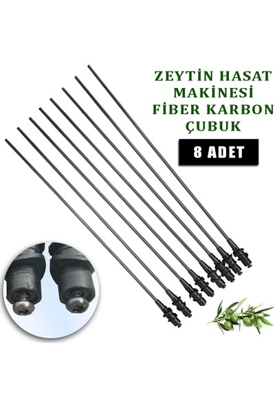 Pellenc Tipi Zeytin Hasat Makinesi Karbon Fiber Çubuk 8 Adet Pellenc Tipi Zeytin Hasat Makinesi Karbon Fiber Çubuk 8 Adet