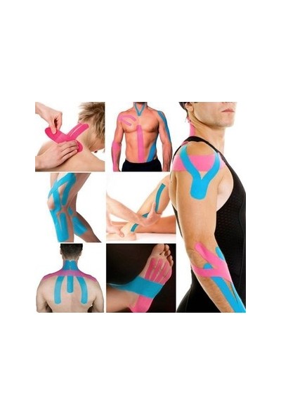Turmed Kinesio Tape Ağrı Sporcu Bandı Turmed Kinesio Tape Ağrı Sporcu Bandı