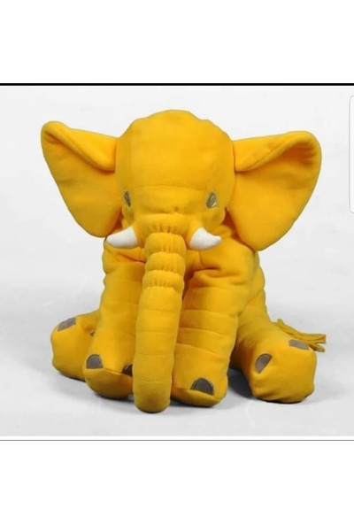 Uyku Arkadaşım Fil 65 cm Sarı Pelüş Oyuncak Uyku Fili Yastık Uyku Arkadaşım Fil 65 cm Sarı Pelüş Oyuncak Uyku Fili Yastık