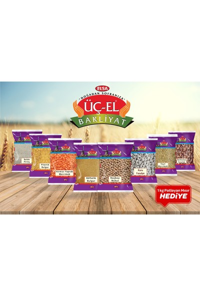 Üçel Bakliyat Lezzet Paketi