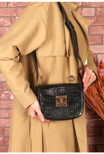 Xmlcim Mirie Siyah Cilt Çanta