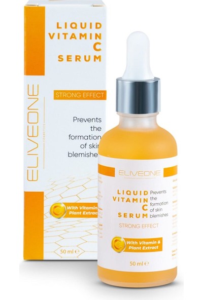 Eliveone C Vitaminli Aydınlatıcı Leke ve Bakım Serumu 50 ml Eliveone