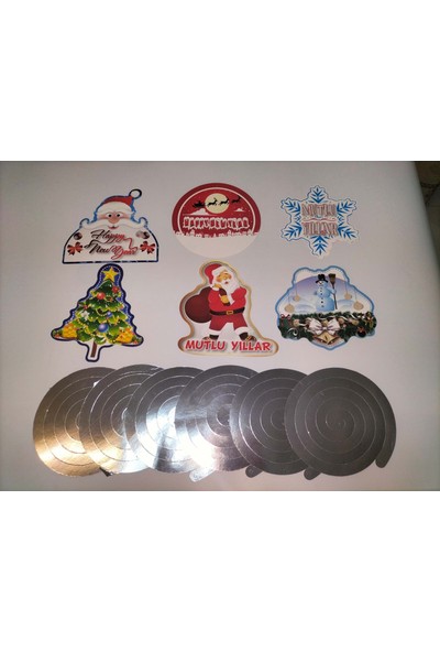 Süs Ağacı 6 Lı Tavan Süs Yılbaşı