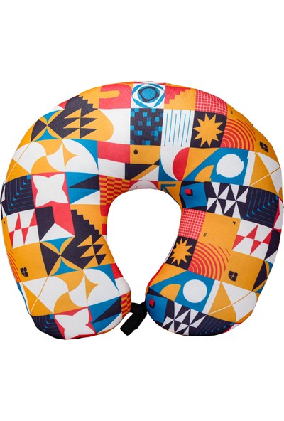 Chizgy Dijital Baskılı Ortopedik Seyahat Boyun Yastığı