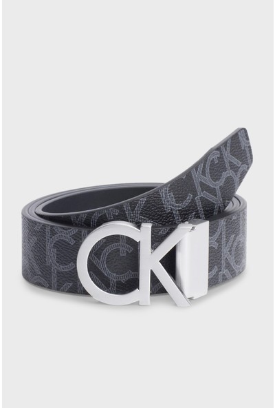 Calvin Klein Marka Logolu Çift Taraflı Kemer Erkek Kemer K50K505460 0gj Calvin Klein Marka Logolu Çift Taraflı Kemer Erkek Kemer K50K505460 0gj