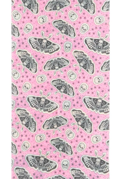 Tedz Collection Butterfly Skull Bandana