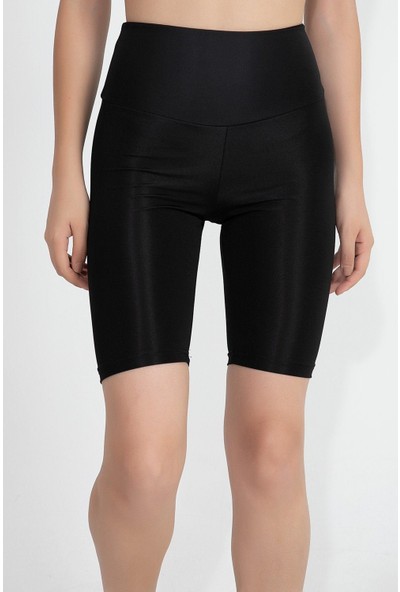 Hakke Yüksek Bel Kısa Tayt