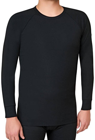 Miss Liska Siyah Uzun Kollu Termal Fanila 0176