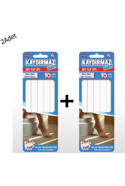 Geseus Banyo Kaydırmaz Bant Küvet Havuz Duşakabin Zemin Kaydırmaz 20 Adet 2 Paket Geseus Banyo Kaydırmaz Bant Küvet Havuz Duşakabin Zemin Kaydırmaz 20 Adet 2 Paket