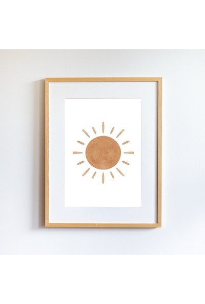 Little Forest Animals Sevgi Güneşi Çocuk Odası Tablo