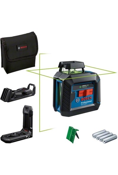 Bosch Gll 2-20 G + LB10+DK10 Çizgi Lazeri 0601065000