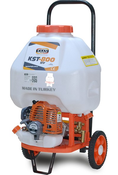 Kaan KST800BY Arabalı Sırt Llaçlama Makinası 25 Lt