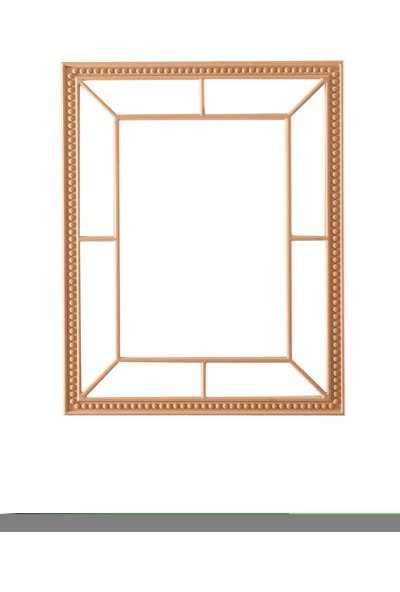 Bendegan Misket Ayna Çerçevesi Ham Cilasız