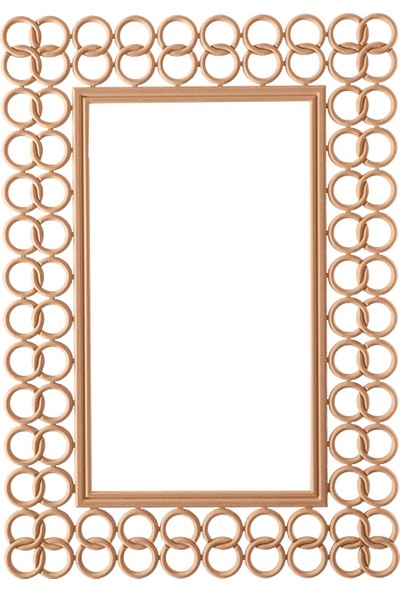 Bendegan 120'LIK Zincir Ayna Çerçevesi Ham Cilasız