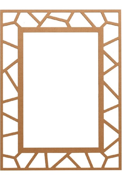 Bendegan 92'lik Zenit Ayna Çerçevesi Ham Cilasız