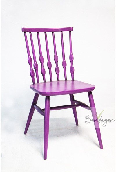 Bendegan Mor Eskitme Damla Sandalye
