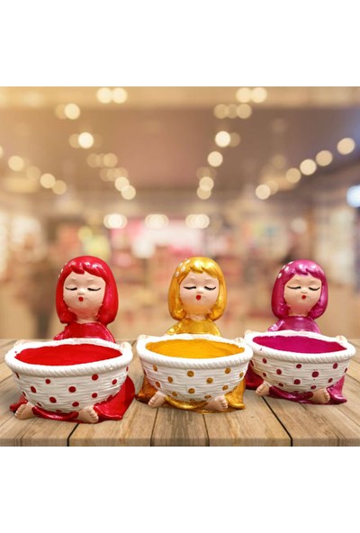 VK Lokumcu Kız 3' Lü Set VK Lokumcu Kız 3' Lü Set