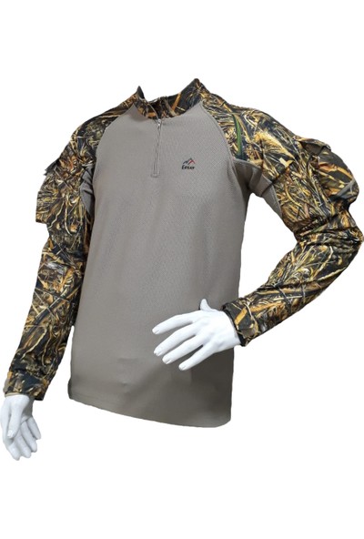 Ersav Taktik Avcı Tişörtü/saz Desen/s-M