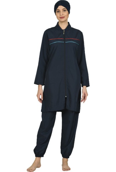 Fantasy Tam Kapalı Tesettür Mayo Büyük BEDEN3127