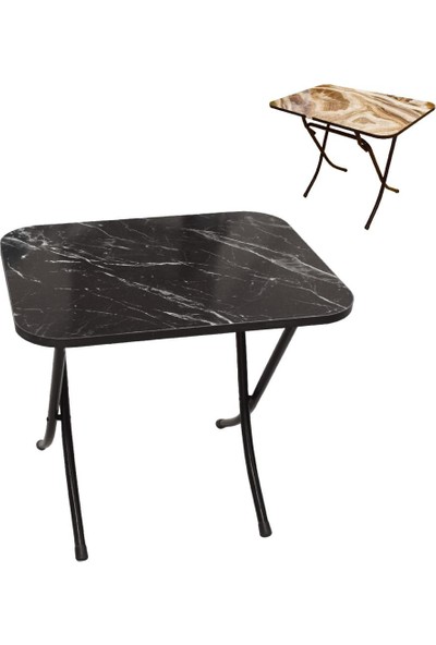 Ful Paket Ahşap Mermer Dikdörtgen Katlanır Masa 70X100 Ful Paket Ahşap Mermer Dikdörtgen Katlanır Masa 70X100
