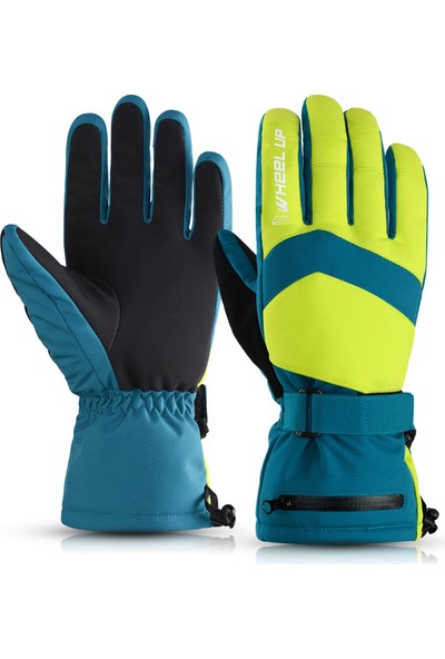 Wheel Up Uniseks Su ve Rüzgar Geçirmez Eldiven - Yeşil/Sarı (Yurt Dışından) Wheel Up Uniseks Su ve Rüzgar Geçirmez Eldiven - Yeşil/Sarı (Yurt Dışından)