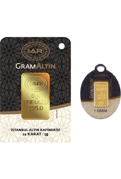 İAR 6 gr Gram Külçe Altın